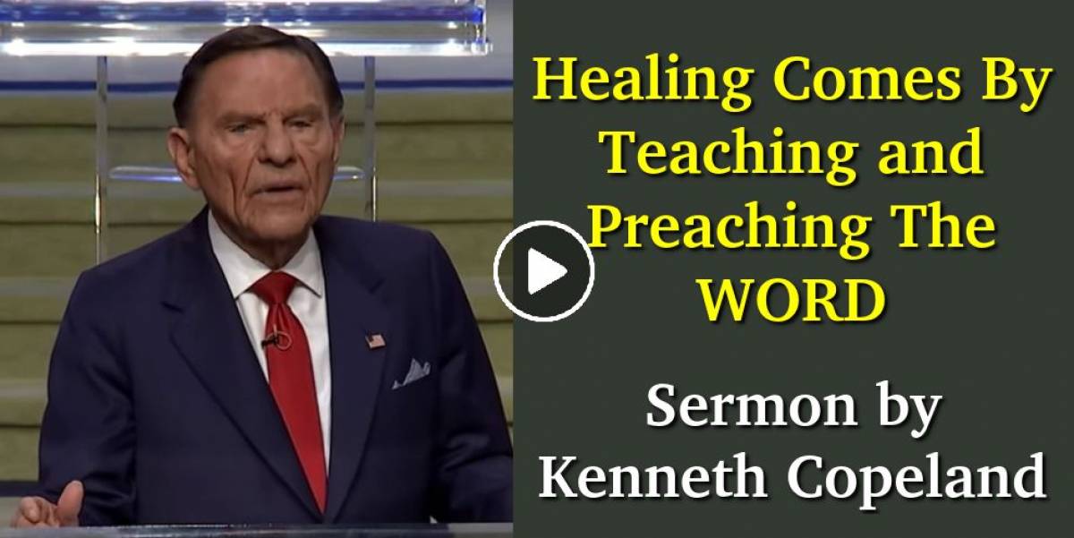 Kenneth Copeland - Watch Sermon: Healing Comes By Teaching and ...