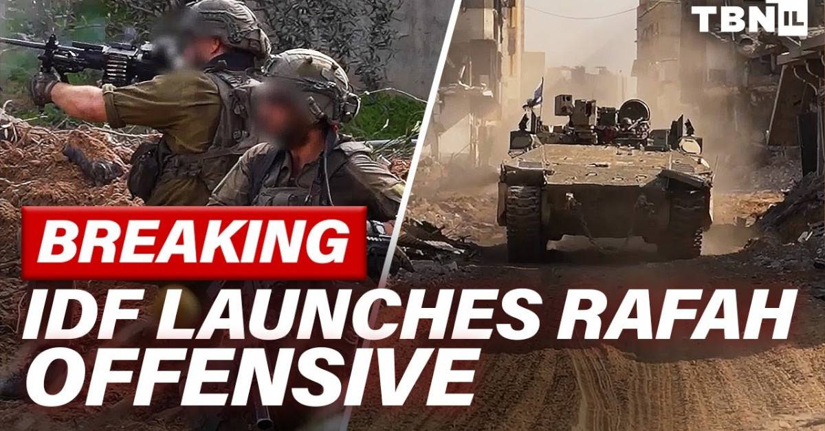 BREAKING: IDF Launches Rafah Offensive; SEIZES Control Of Rafah Border ...