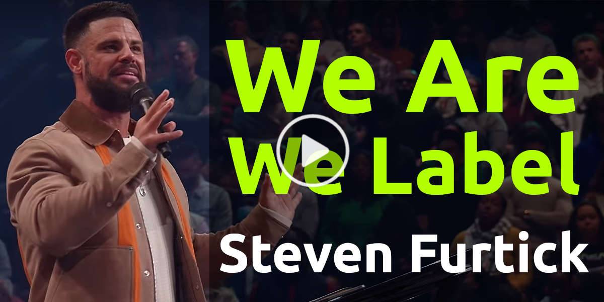 Watch Steven Furtick October 23 2022 Sunday Sermon We Are We Label