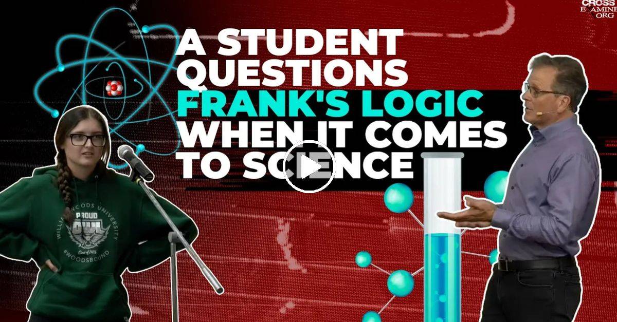 Watch Frank Turek - Is Frank mixing theology with science?