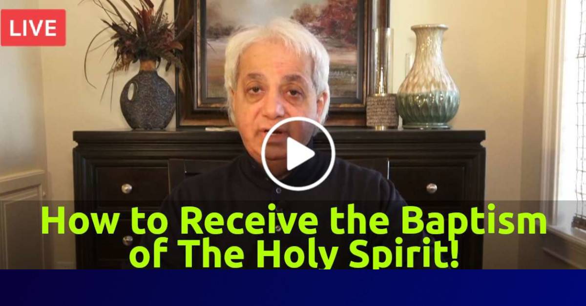 Benny Hinn, Live Stream - How to Receive the Baptism of The Holy Spirit!