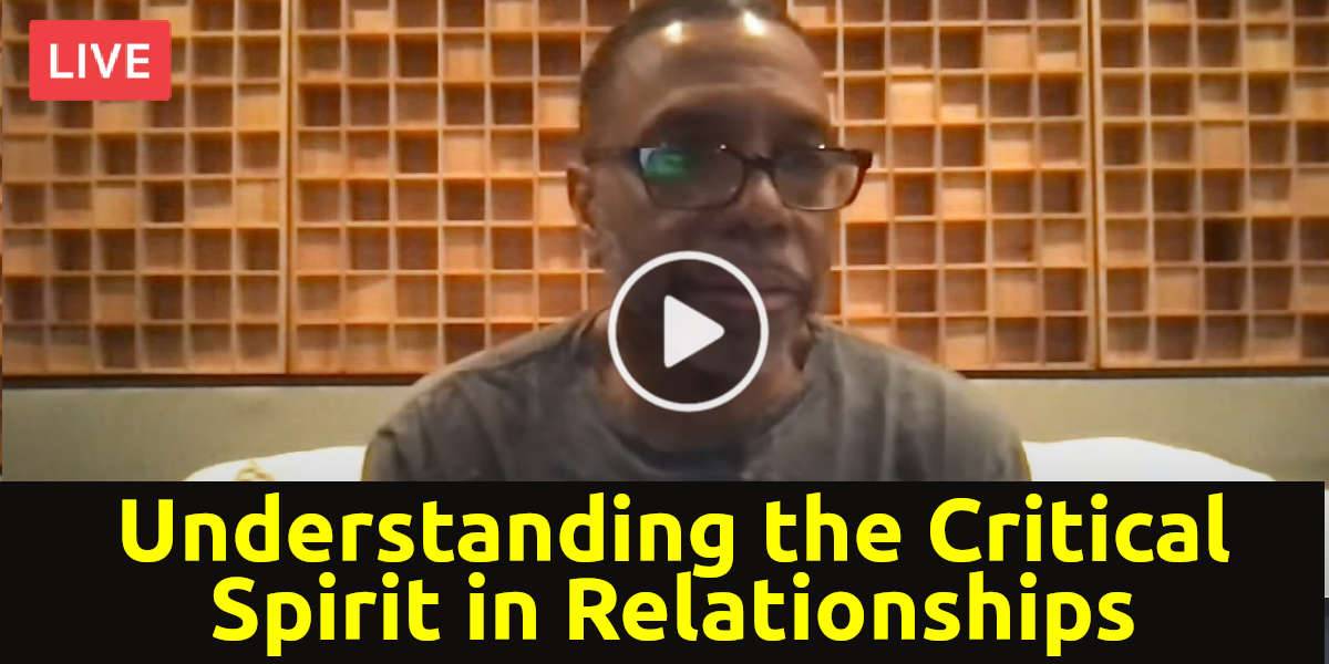 Creflo Dollar Live Sermon - Understanding the Critical Spirit in ...