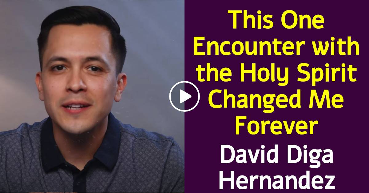 Watch David Diga Hernandez - This One Encounter with the Holy Spirit ...