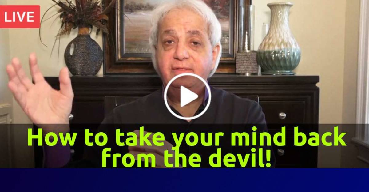 Benny Hinn, live stream - How to take your mind back from the devil!