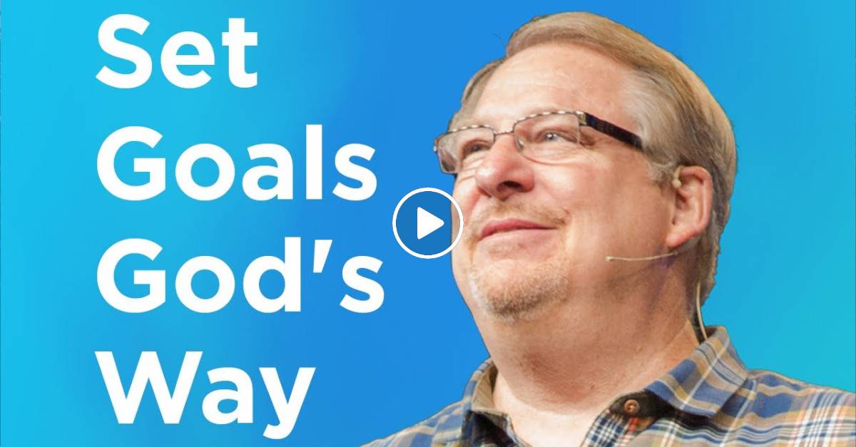 Watch Rick Warren Sermon: Set Goals God's Way • Transformed • Ep. 6