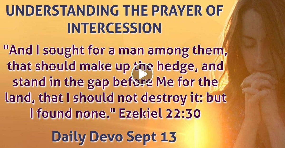 Daily Devotional (September-13-2023) UNDERSTANDING THE PRAYER OF ...