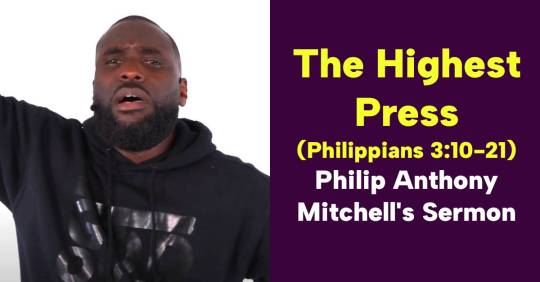 Philip Anthony Mitchell's Sermons Online for Free - Sermons from 2819 Church (Atlanta, USA)