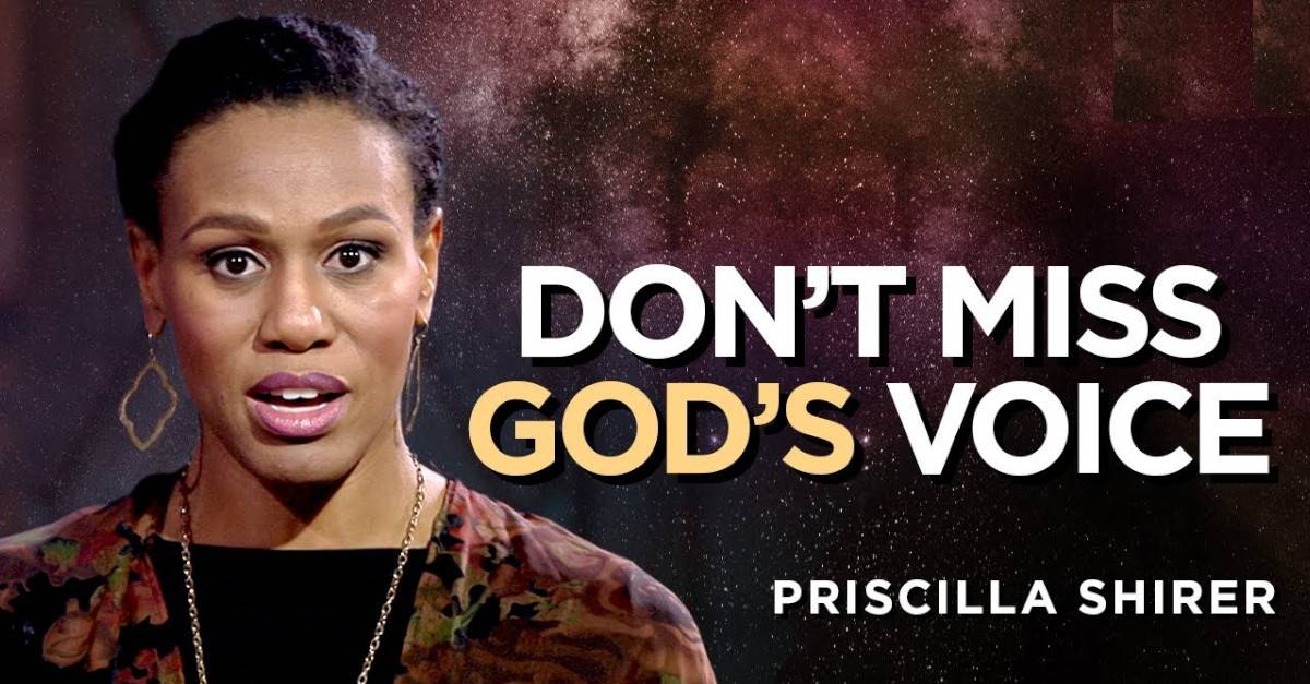 Watch Priscilla Shirer - THIS Is How to Know When God Is Speaking to You