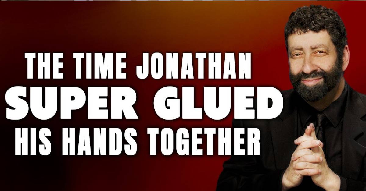 Watch Jonathan Cahn Sermon: The Time Jonathan Super-Glued His Hands ...