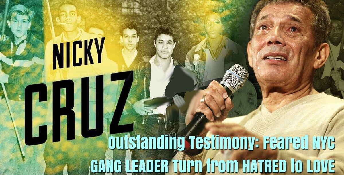 Nicky Cruz - Outstanding Testimony: Feared NYC GANG LEADER Turn from ...