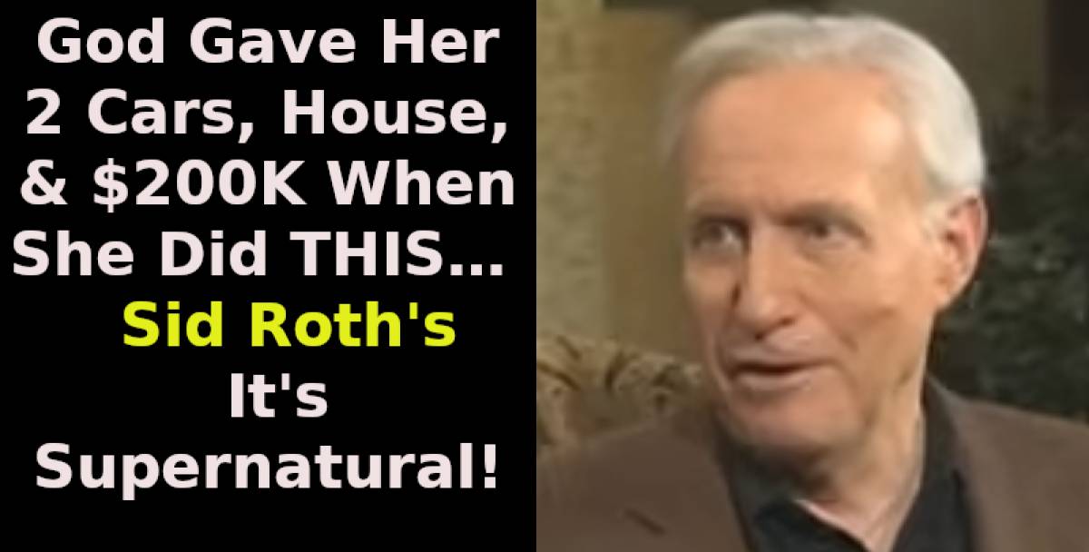 Sid Roth's It's Supernatural! - God Gave Her 2 Cars, House, & $200K ...