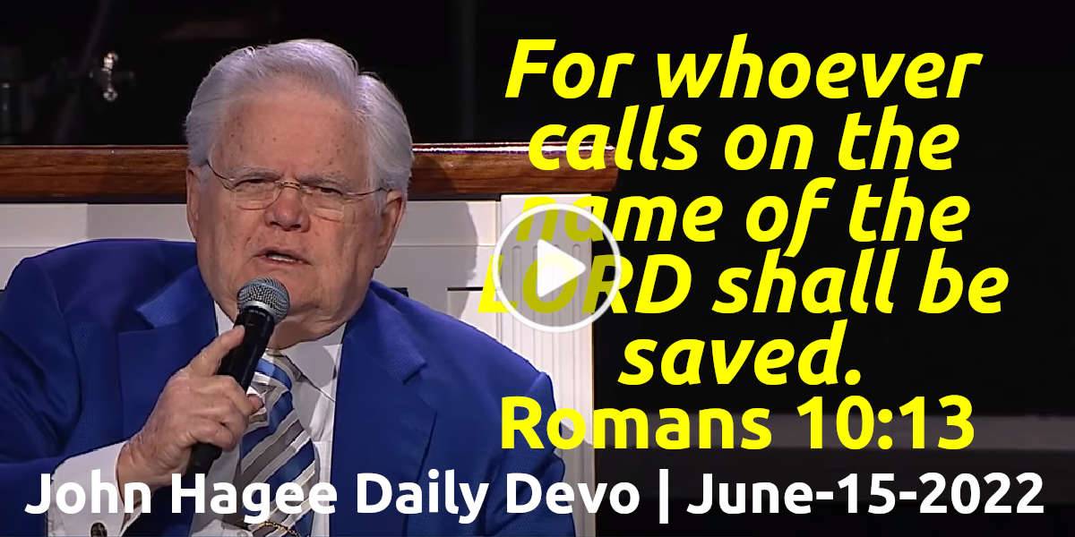 John Hagee Daily Devotional