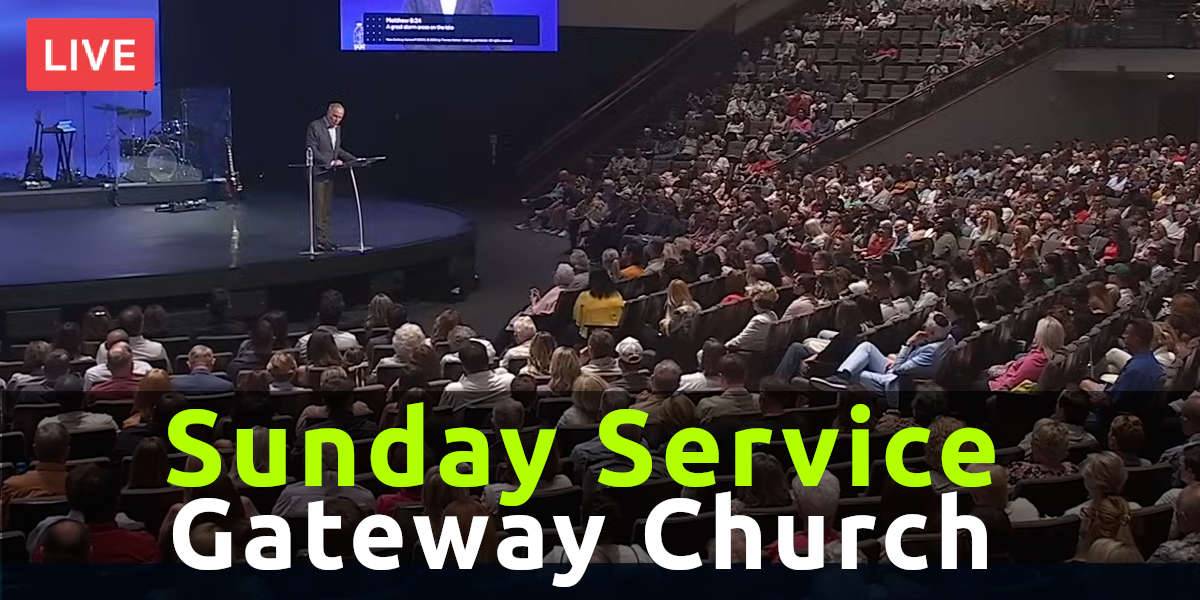 Sunday Service at Gateway Church with Robert Morris