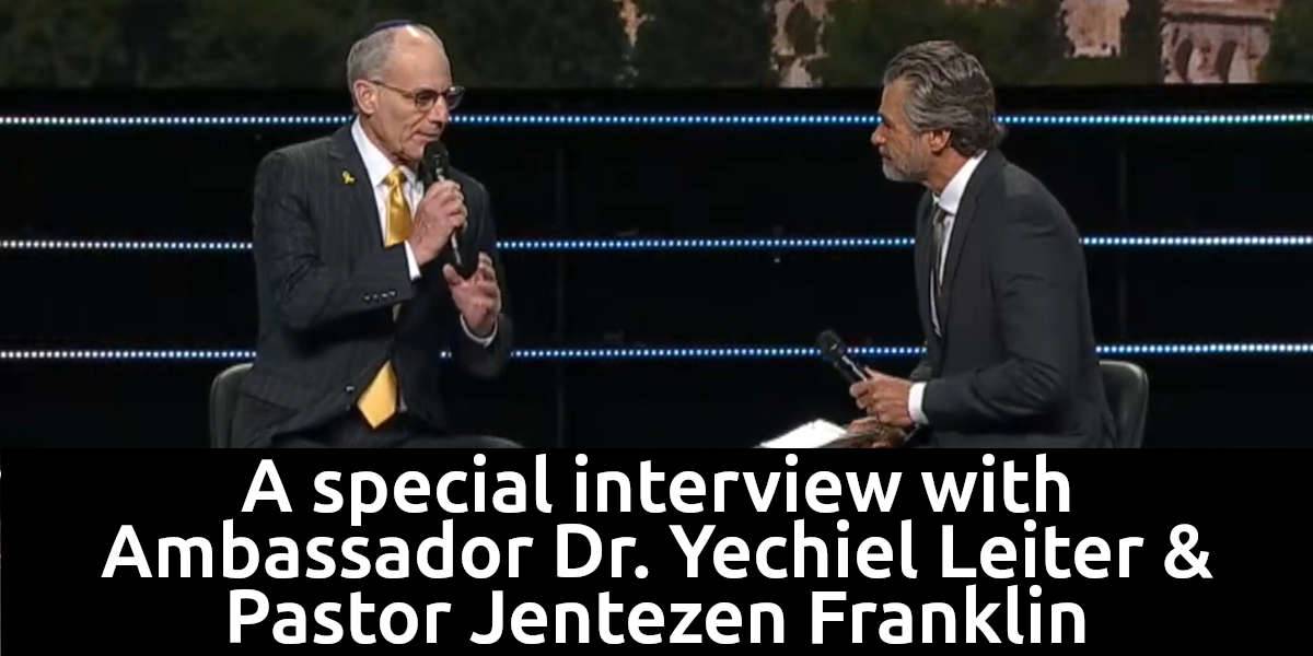 Together We stand with Israel: A special interview with Ambassador Dr ...