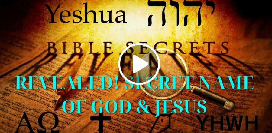 Watch Motivation - REVEALED! SECRET NAME OF GOD & JESUS (Amazing Hidden ...