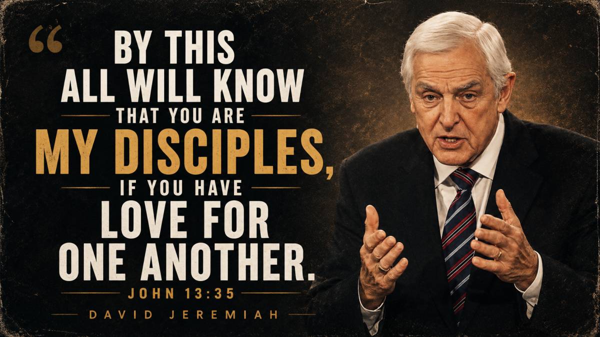 David Jeremiah - Inspirational Quote: Known by the Love of Christ