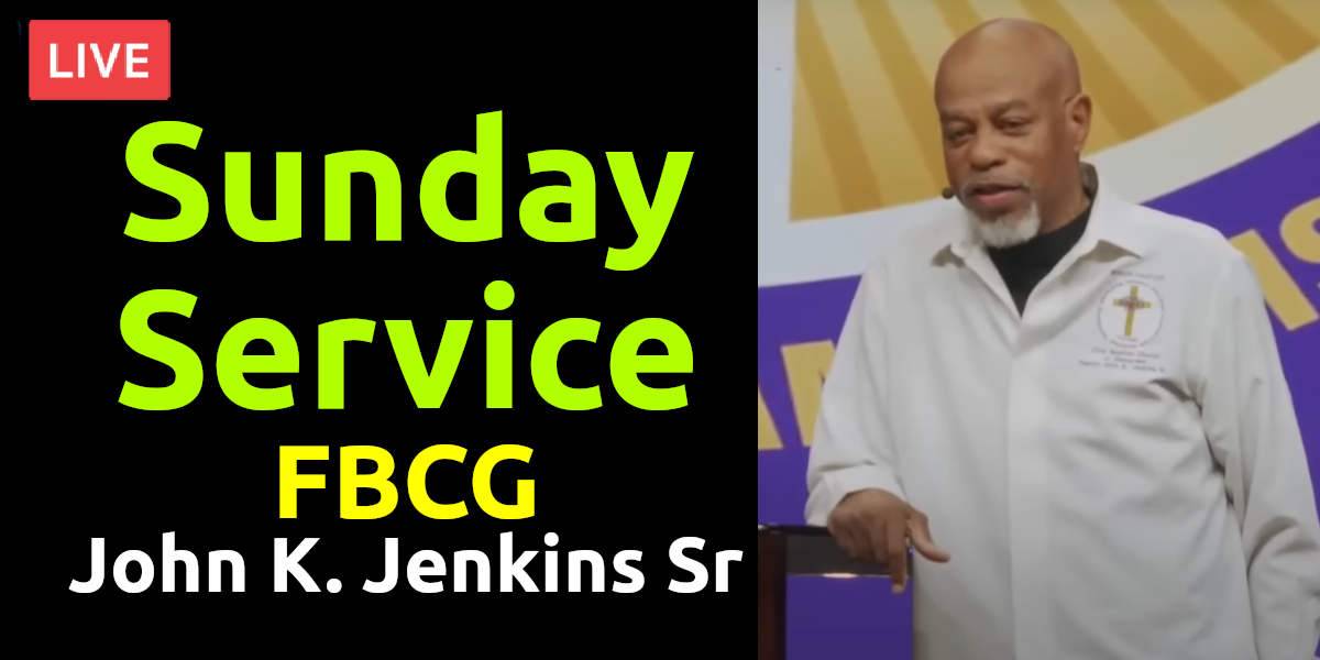 Sunday Service with John K. Jenkins at FBCG September 8, 2024