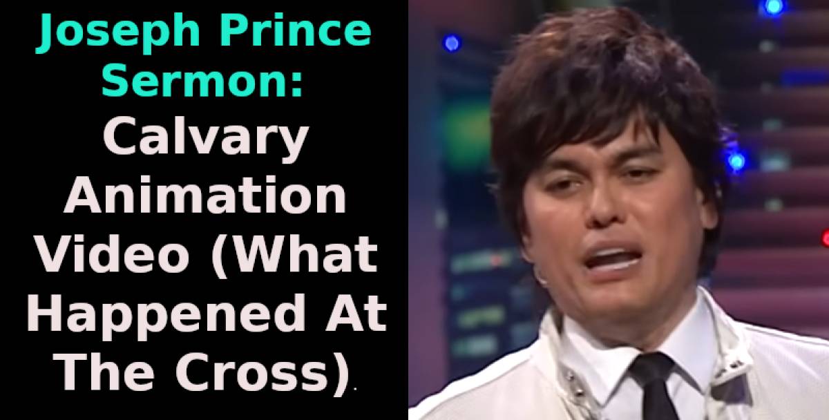 Joseph Prince - Sermon: Calvary Animation Video (What Happened At The ...