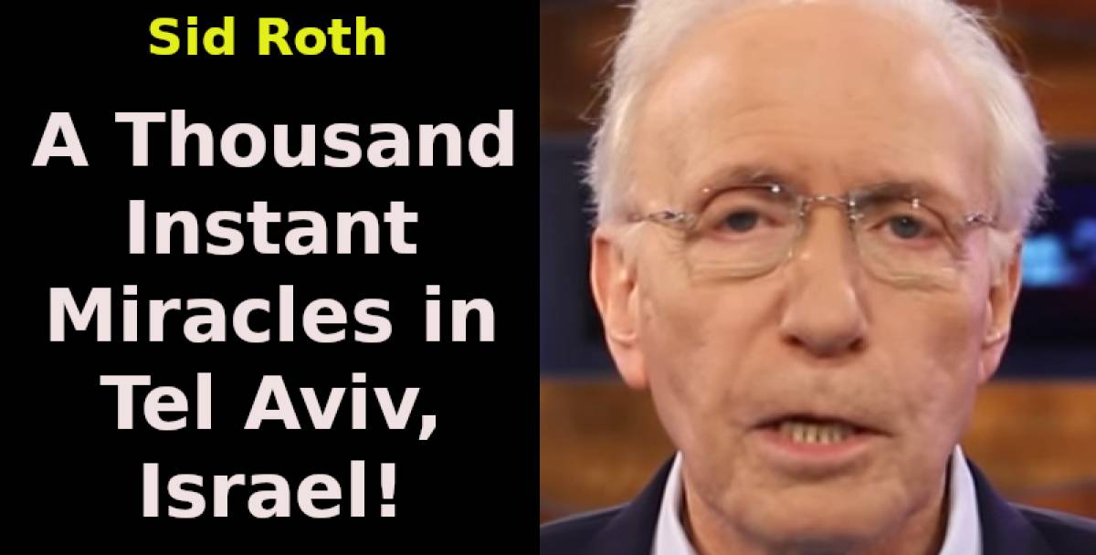 Sid Roth A Thousand Instant Miracles in Tel Aviv, Israel!