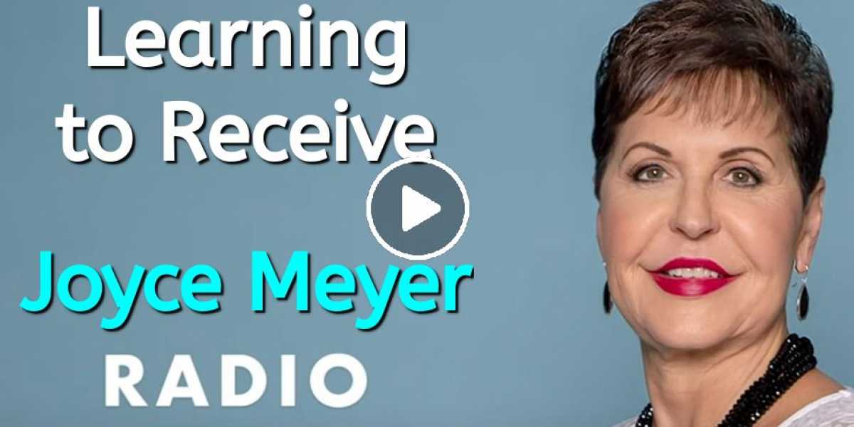 Joyce Meyer (August-14-2020) Radio Podcast: Learning to Receive Joyce Meyer (August-14-2020) Radio Podcast: Learning to Receive