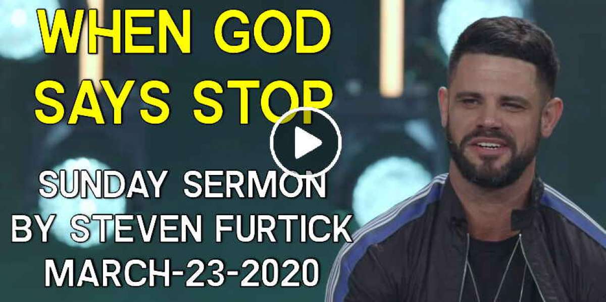 Watch Steven Furtick (March-23-2020) Sunday Sermon: When God Says Stop Watch Steven Furtick (March-23-2020) Sunday Sermon: When God Says Stop